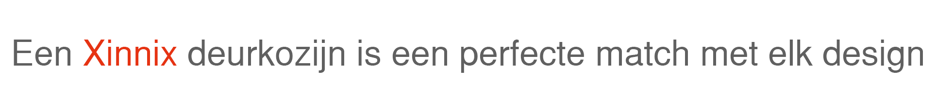 Xinnix.nl | Xinnix Door Systems Nederland